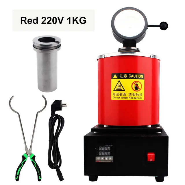 Portable Melting Furnace - 2102 ℉ High Temperature Metal Casting for ...