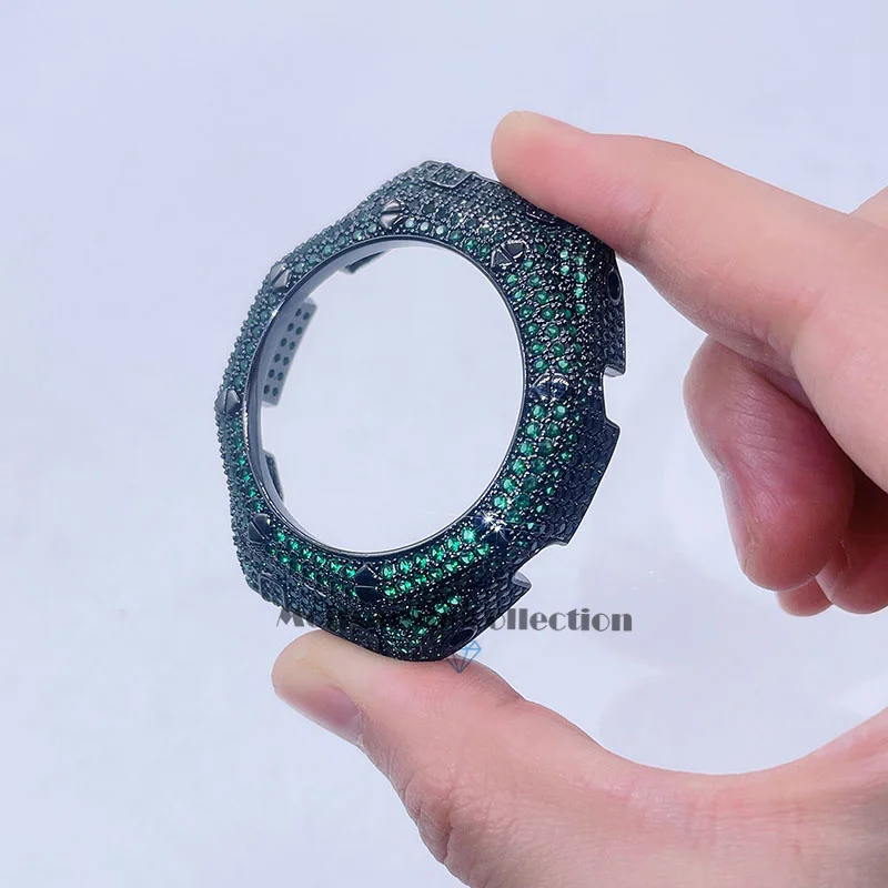 G Shock Ga2100 Black | G Shock Custom Diamonds | Iced G Shock Bezel - G ...