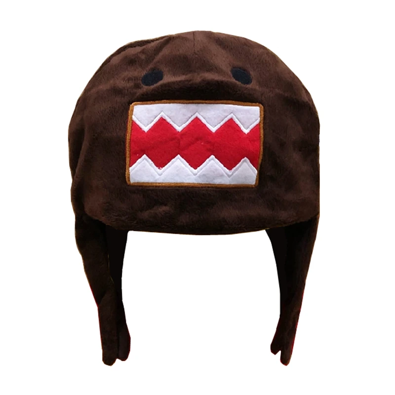 Domo-Kun-Plush-Ushanka-Hat-Cute-Winter-Hat-For-Women-Men-Boys-Girls ...