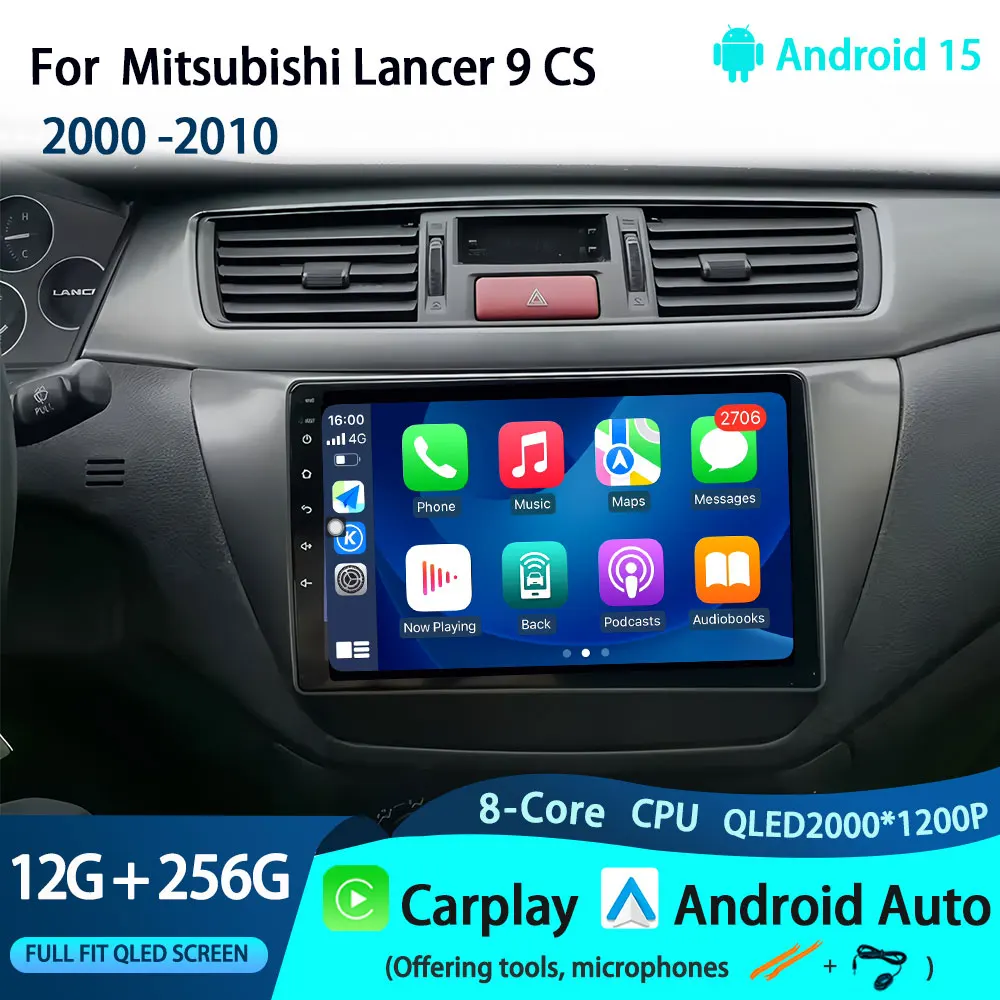 For Mitsubishi Lancer 9 CS 2000 -2010 Car Intelligent Multimedia Player ...