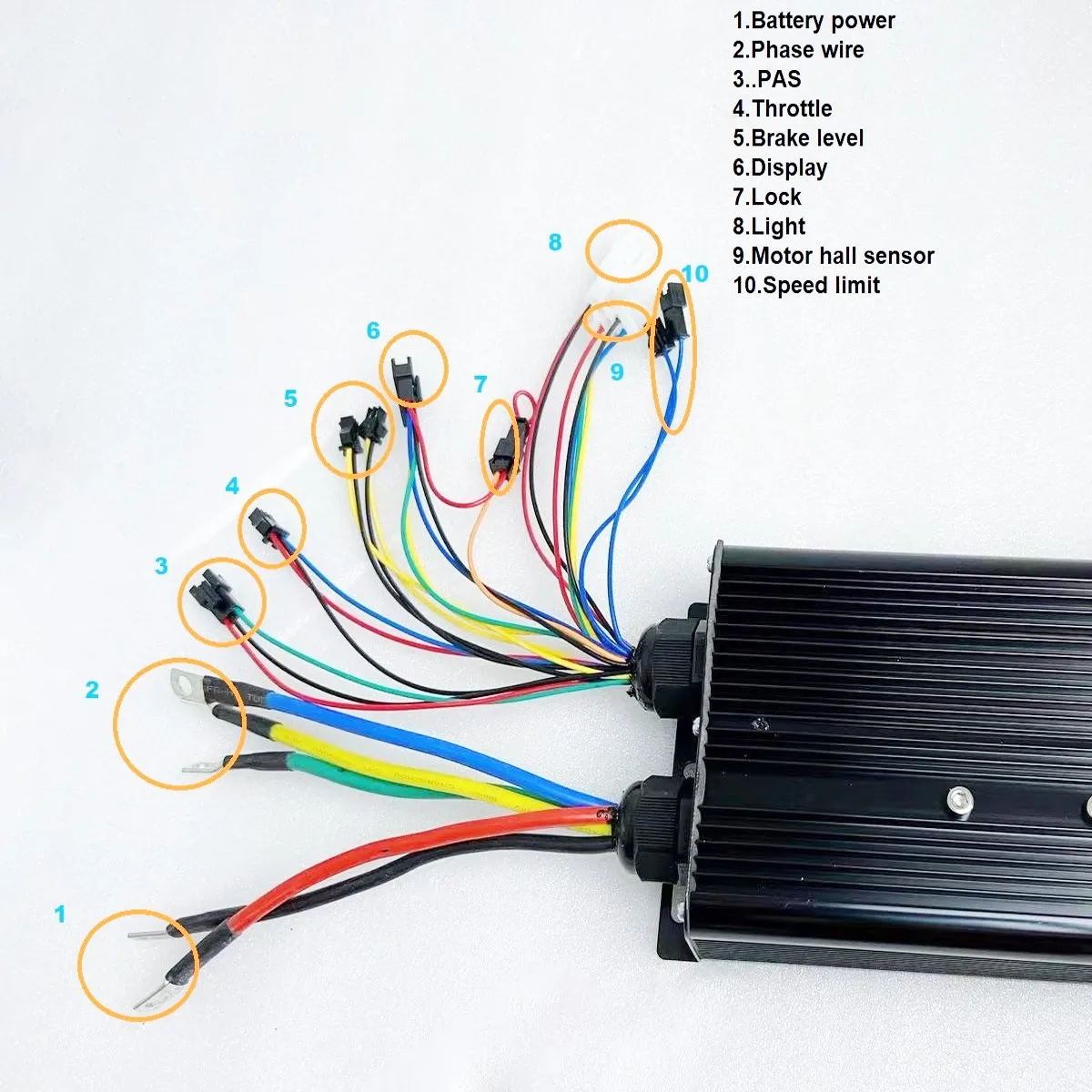 5000W-Electric-Bicycle-Controller-System-48V-72V-80A-Dual-Mode-18-Tube ...