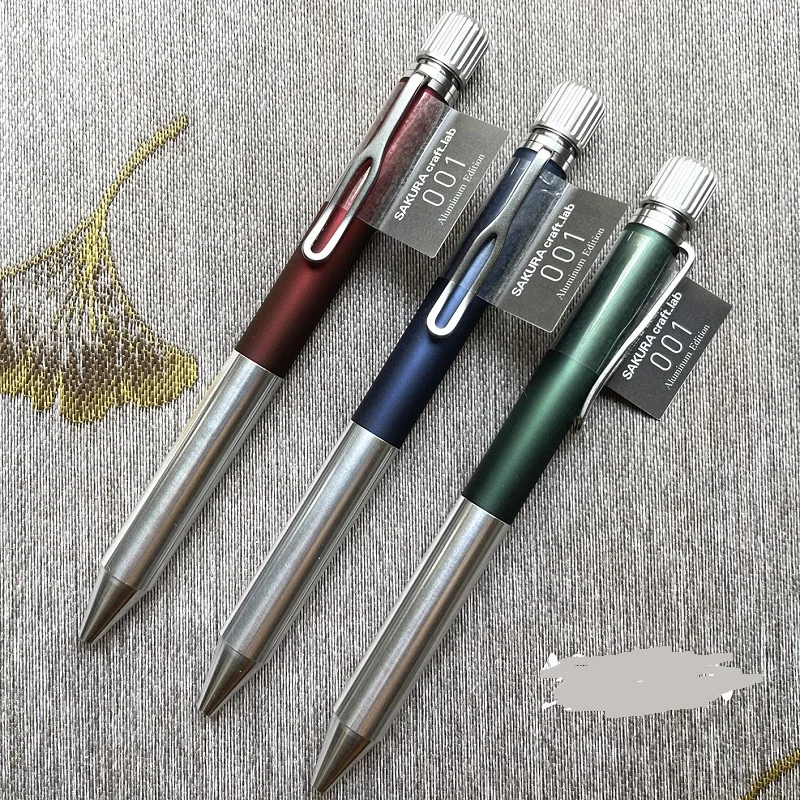 Japão SAKURA craft_lab 001 Edição Alumínio Caneta Gel 1 Pçs/lote ...