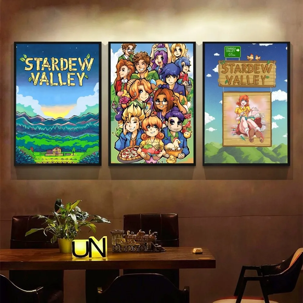 Stardew-Valley-Poster-Anime-Posters-Sticky-Whitepaper-Sticker-DIY-Room ...