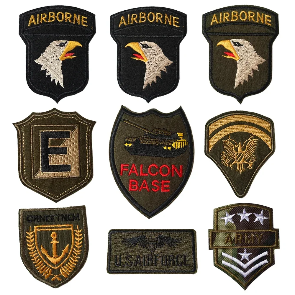 Patch-tattica-adesivo-da-ricamo-usa-Airborne-101-divisione-militare ...