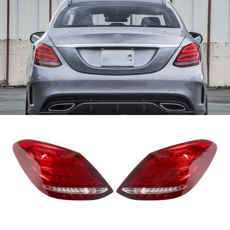 LED-Tail-Lights-Rear-stop-Tail-Light-for-Mercedes-Benz-C180-C200-C260 ...