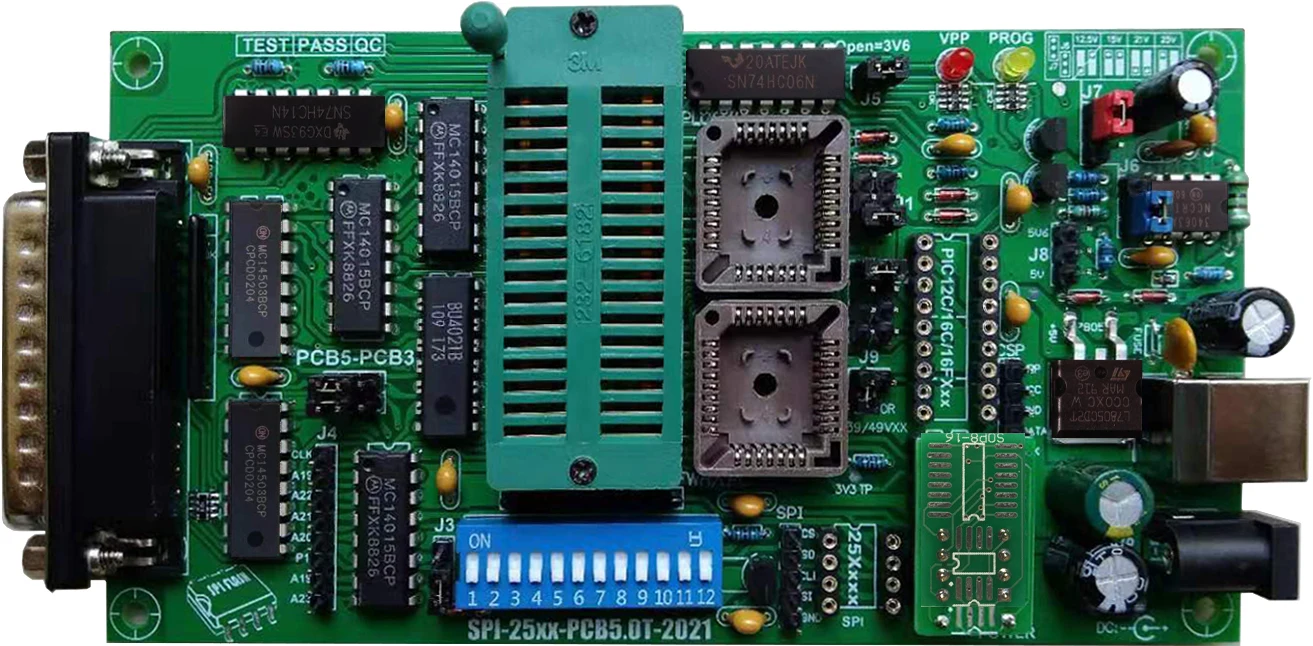 Main-Board-BIOS-Programmer-Spi-25xx-pcb5-0e-Multifunctional-Willem ...
