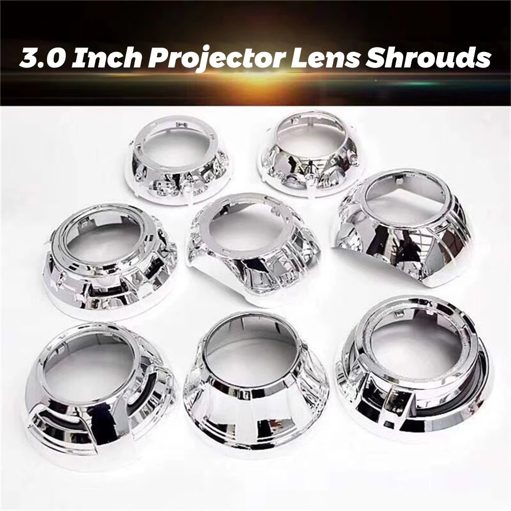 2PCS-Car-Styling-3-0-inches-Projector-Lens-Shroud-Q5-Bi-xenon-HID ...