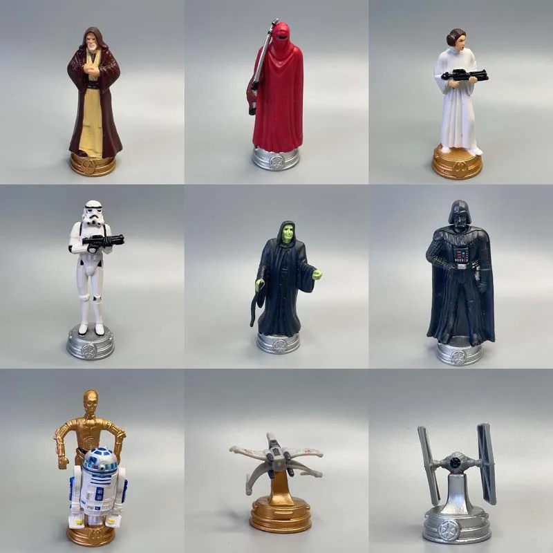 Genuine Anime Peripherals Action Figure Star Wars Miniature Chess ...