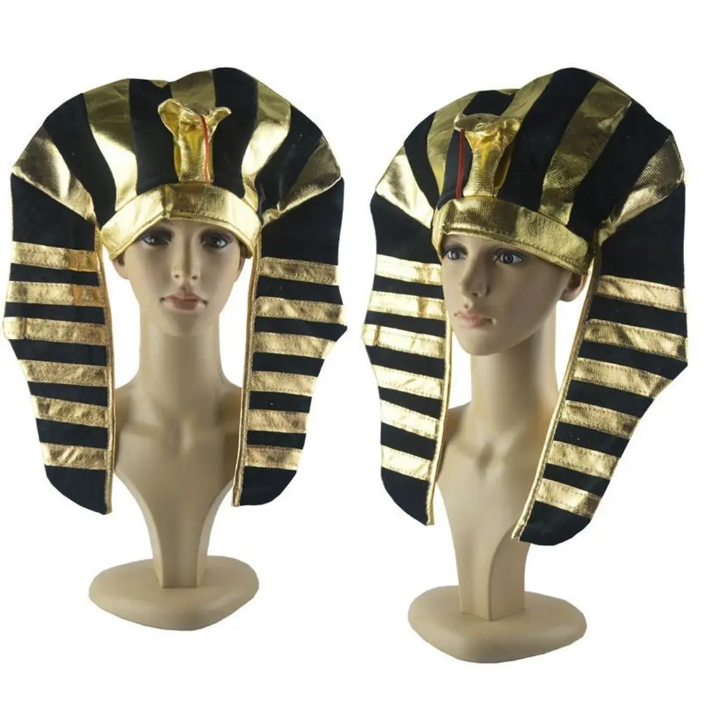 Headpiece-Halloween-Pharaoh-Hat-Masquerade-Party-Snake-Head-Egyptian ...