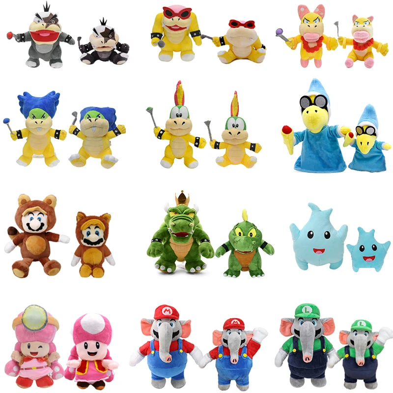 Mario-Kamek-Koopa-Stuffed-Toy-Bowser-Ludwig-Morton-Wendy-Lemmy-Larry ...