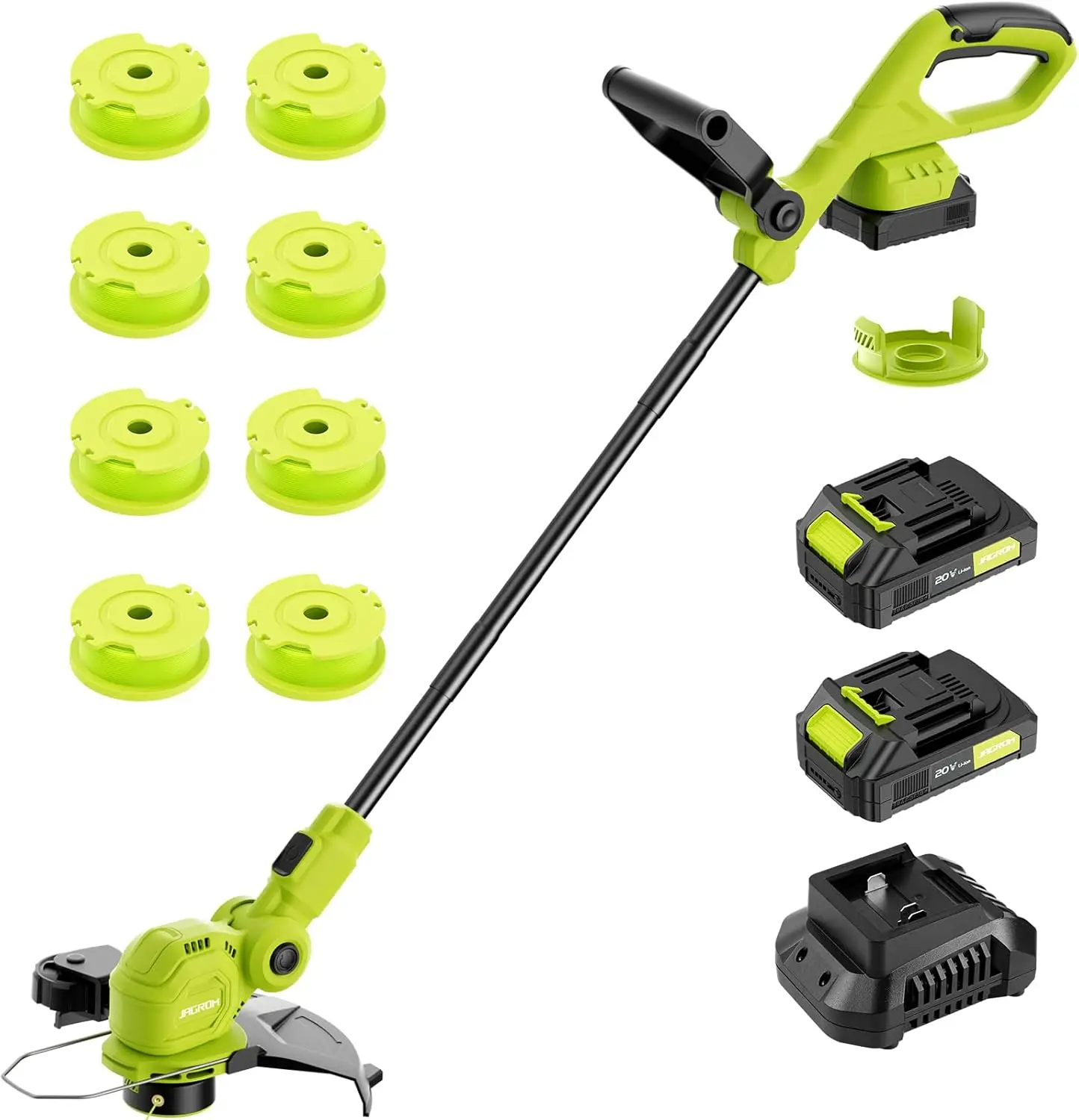 12-inch-20V-Cordless-String-Trimmer-with-Fast-Charger-2-X-2-0Ah-Battery ...