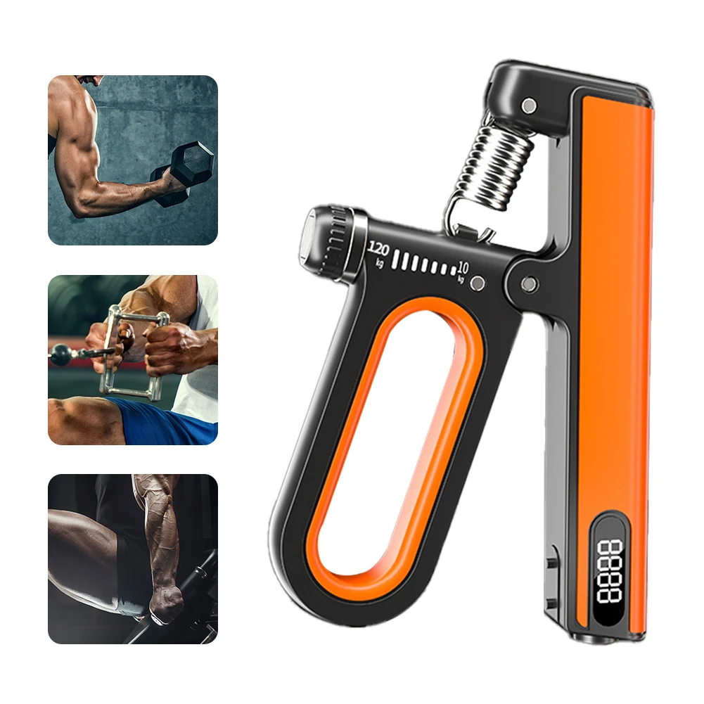 TPR-Hand-Grip-10-120kg-Adjustable-Electron-Counting-Hand-Strengthener ...