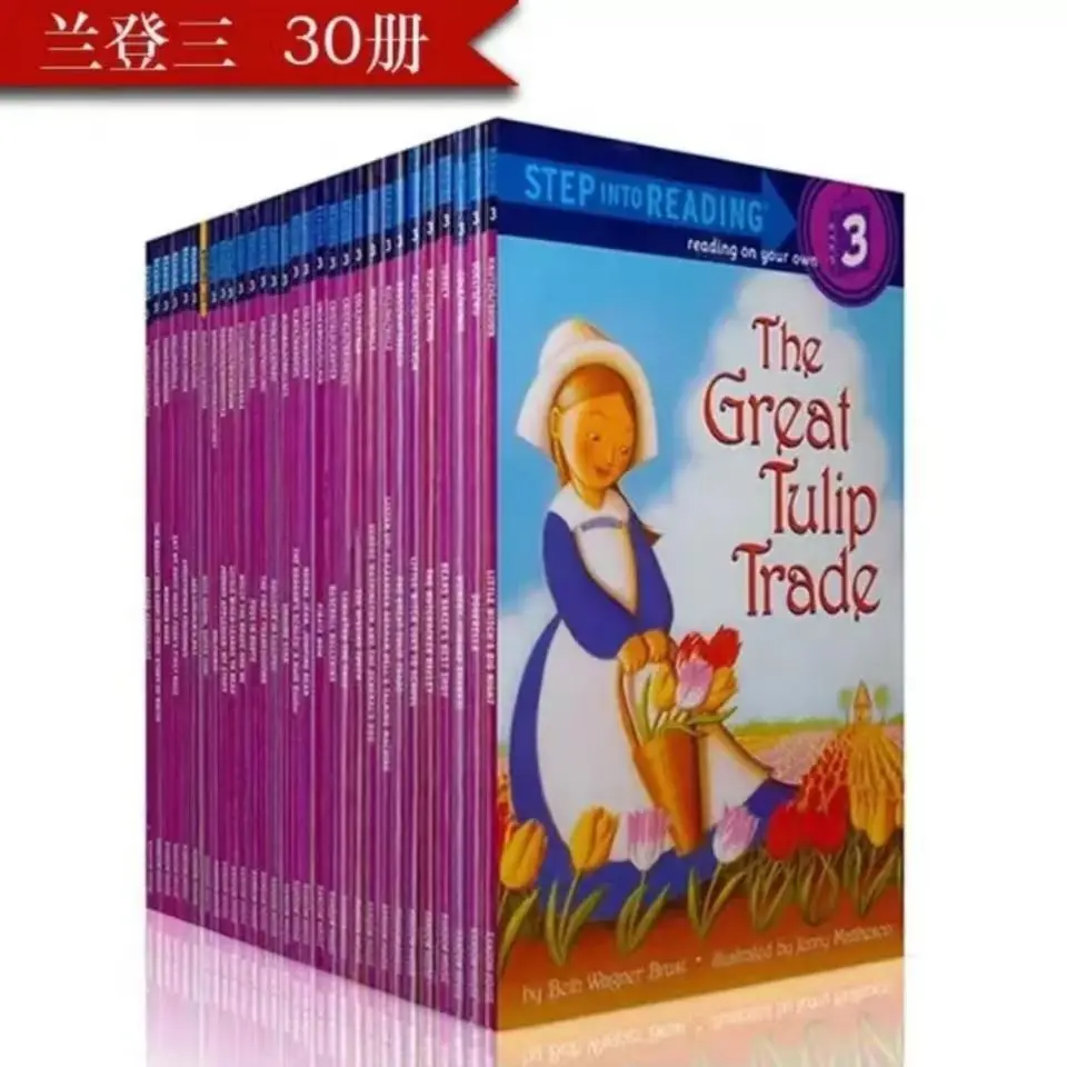 30-Books-set-Step-Into-Reading-Level-3-Reading-on-Your-Own-4-12-Year ...