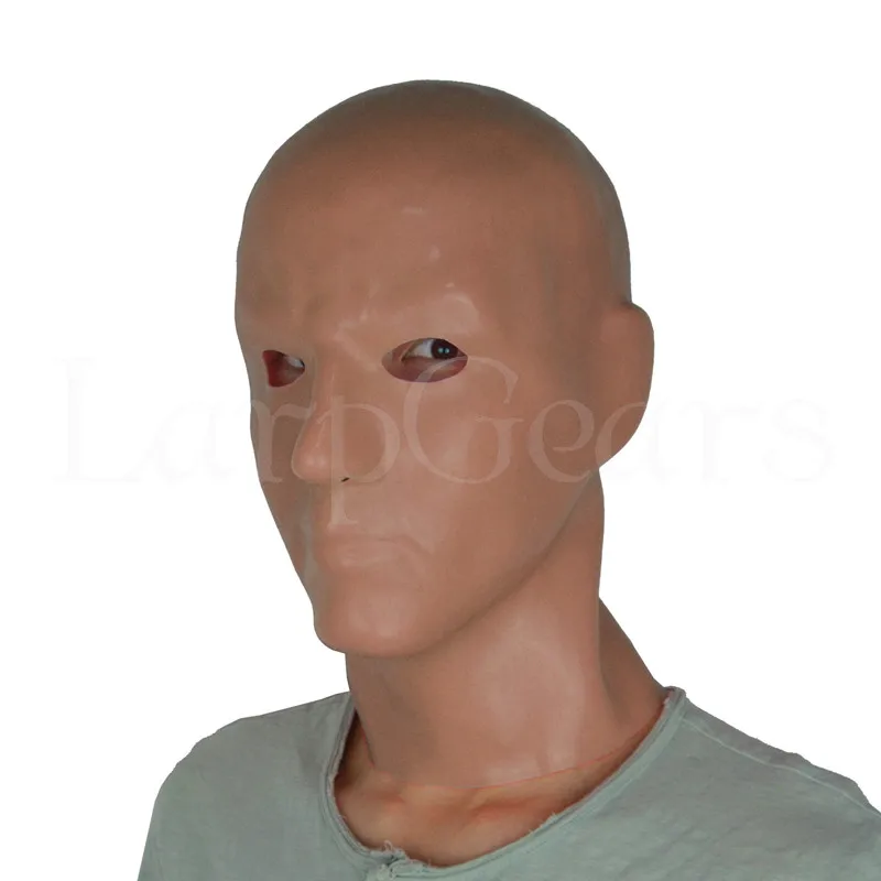 New-Rubber-Latex-Men-Face-Mask-3D-Moulded-Latex-Human-Mask-Fits-59-63cm ...
