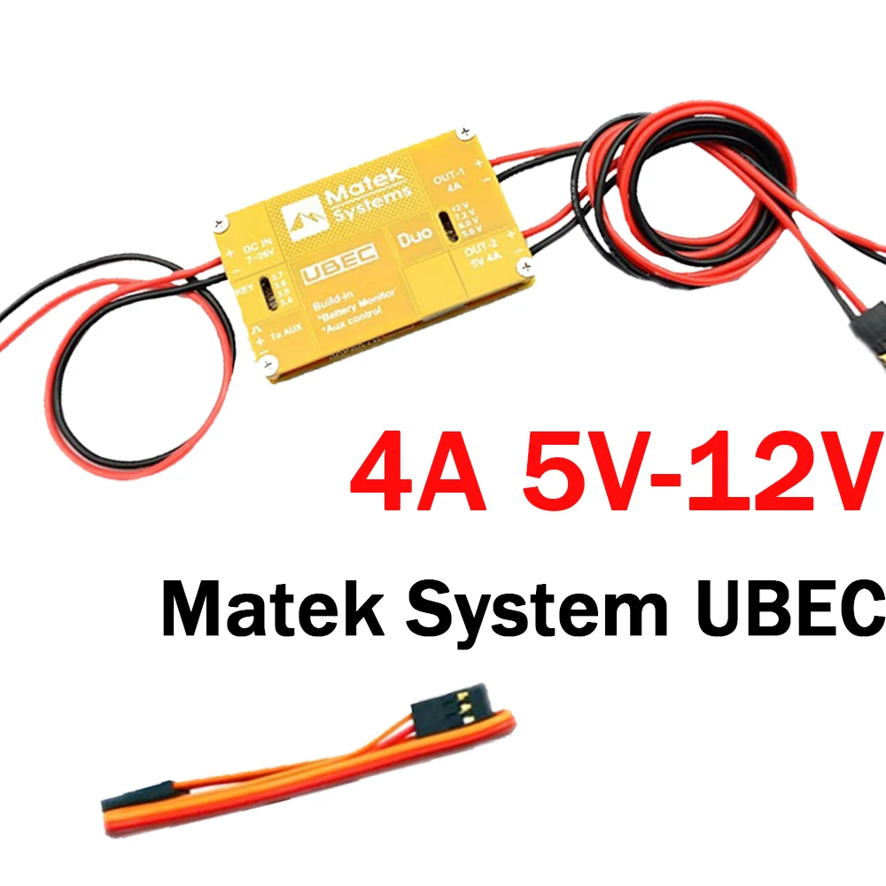 Matek-System-UBEC-DUO-4A-5V-12V-Two-Output-Channel-For-RC-Quadcopter-RC ...