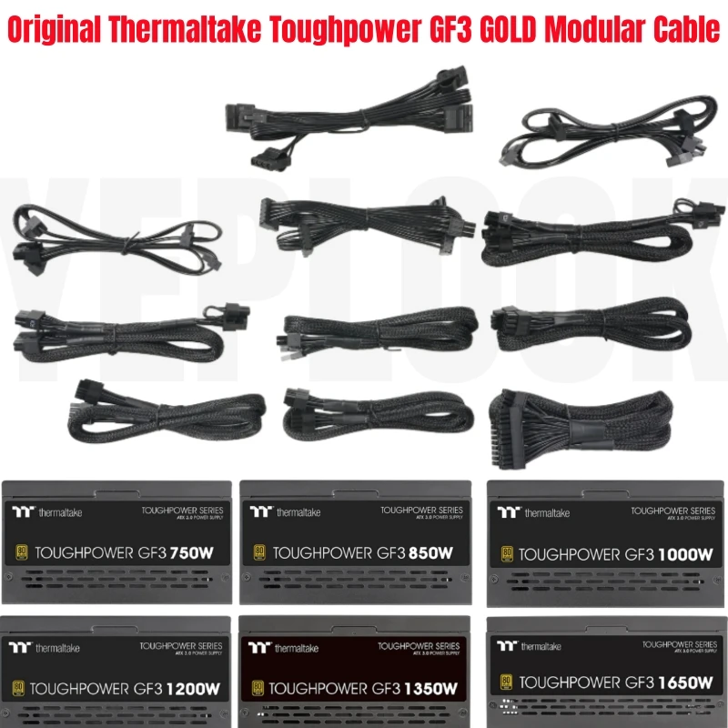Thermaltake-Toughpower-Cable-Modular-serie-GF3-GOLD-PCIe-6-2-pines-ATX ...