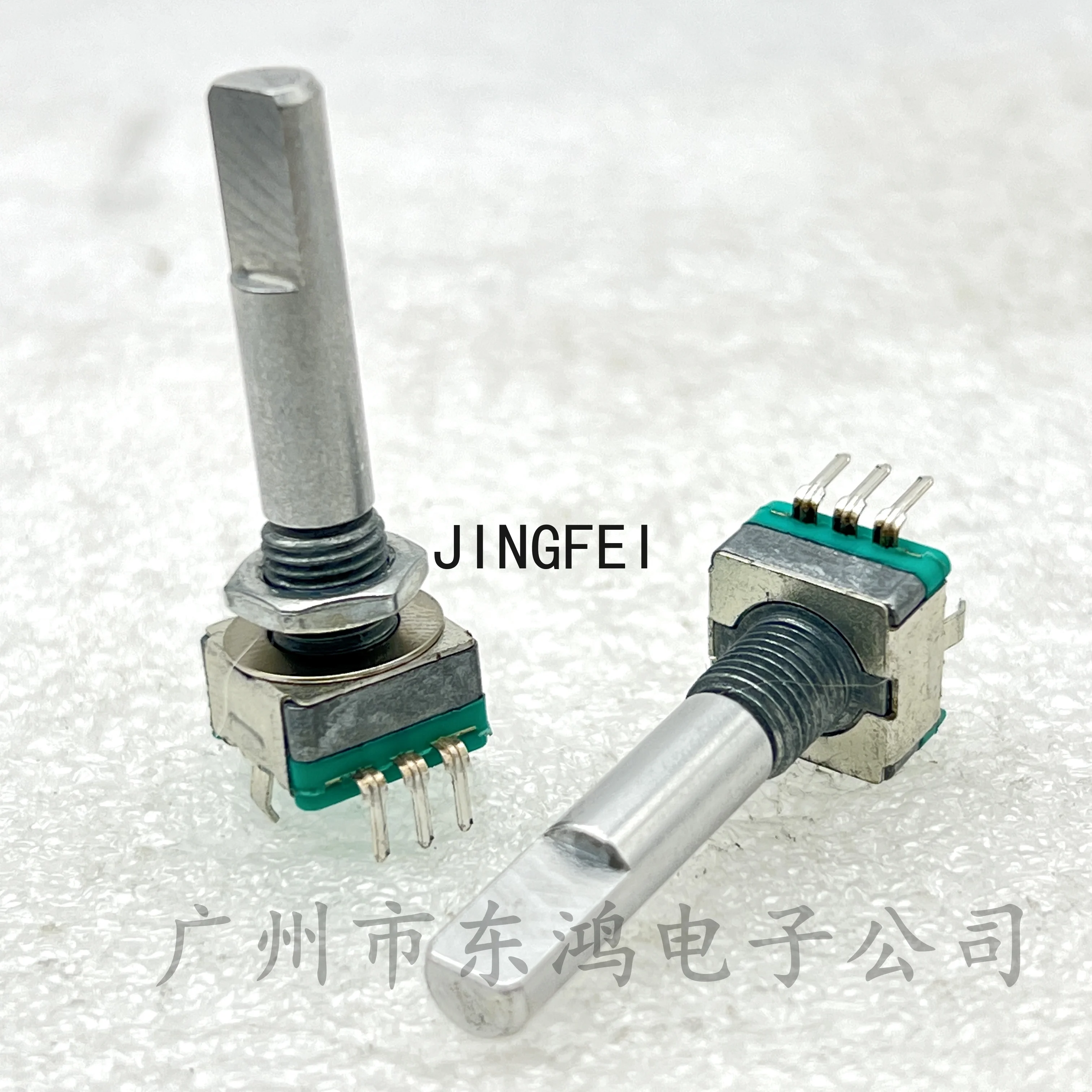 1 Pcs Ec11 Encoder With Press Switch 20 Positioning Shaft Length 30mm