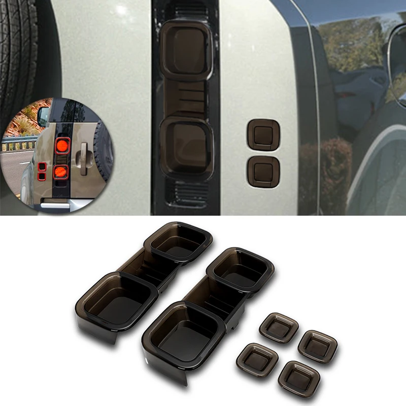 For Land Rover Defender 90 110 2020 2021 2022 Car Tail Light Cover ...