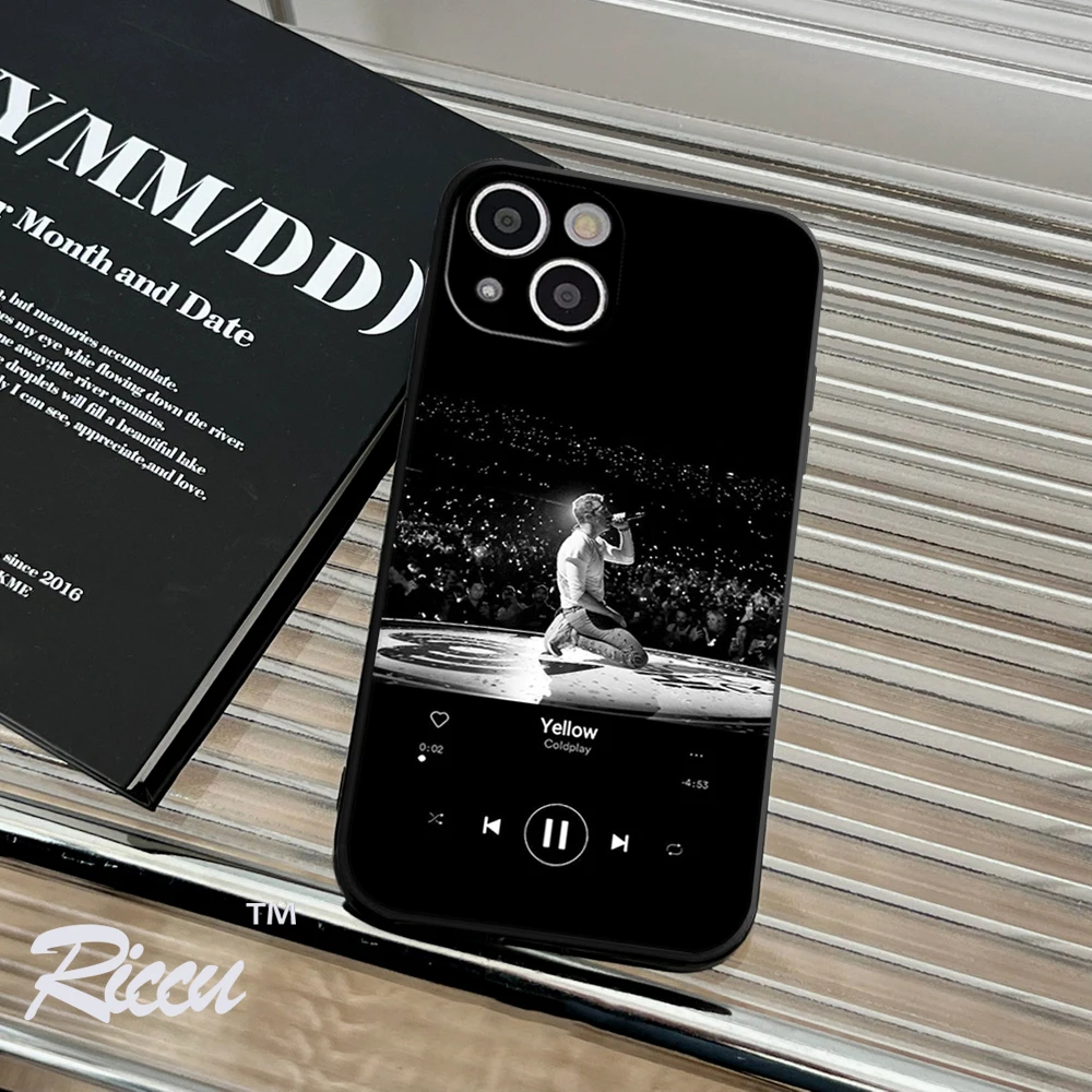 RICCU-funda-de-tel-fono-para-IPhone-14-Coldplay-protector-para-IPhone ...