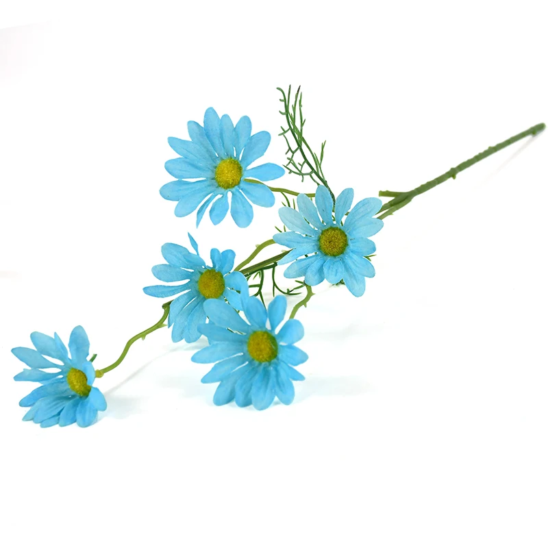 Silk Blue Daisy Clip Art