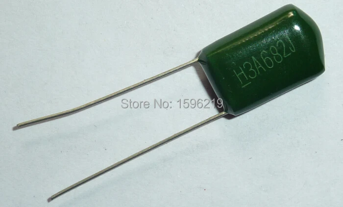 100pcs-Mylar-Film-Capacitor-1000V-3A682J-6800pF-6-8nF-3A682-5-1KV ...