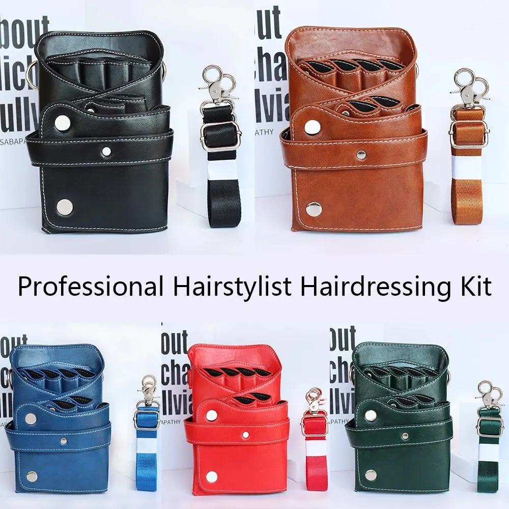 Professional-Vintage-Unisex-Hairdressing-Scissor-Bag-Barber-Kit-Fashion ...