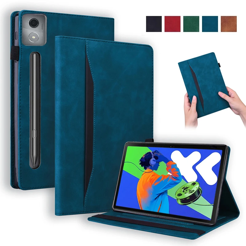For Lenovo Xiaoxin Pad Pro 12.7 2025 Case Luxury Wallet Stand Tablet ...