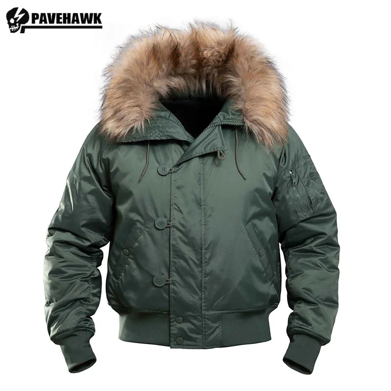Cold-proof-Winter-Tactical-Men-Hooded-Parkas-Thickened-Fur-Collar ...