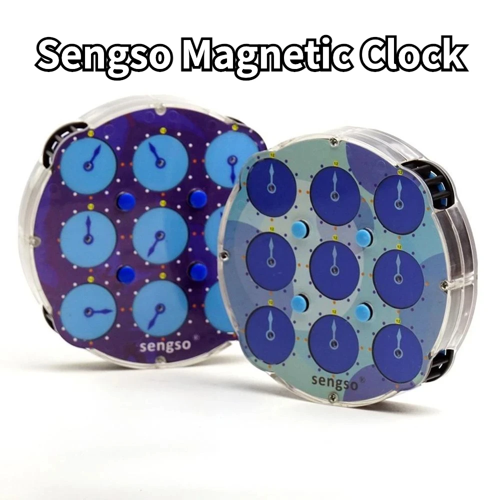 Funcube-Sengso-Clock-Shengshou-Magnetic-Clock-3x3x3-Magic-Cube-Timer ...