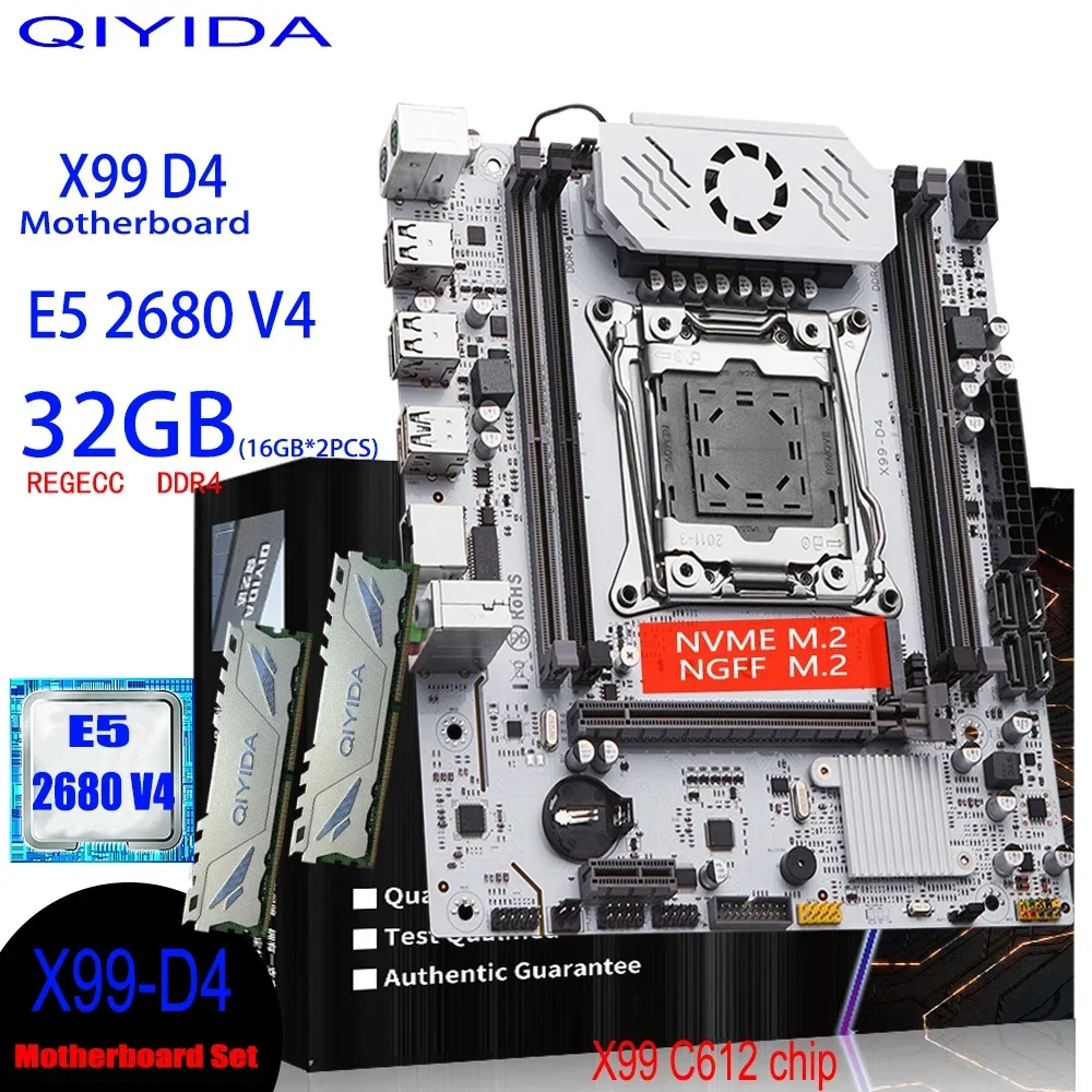 Kit-de-conjunto-de-placa-base-X99-procesador-de-CPU-Xeon-LGA-2011-3-E5 ...