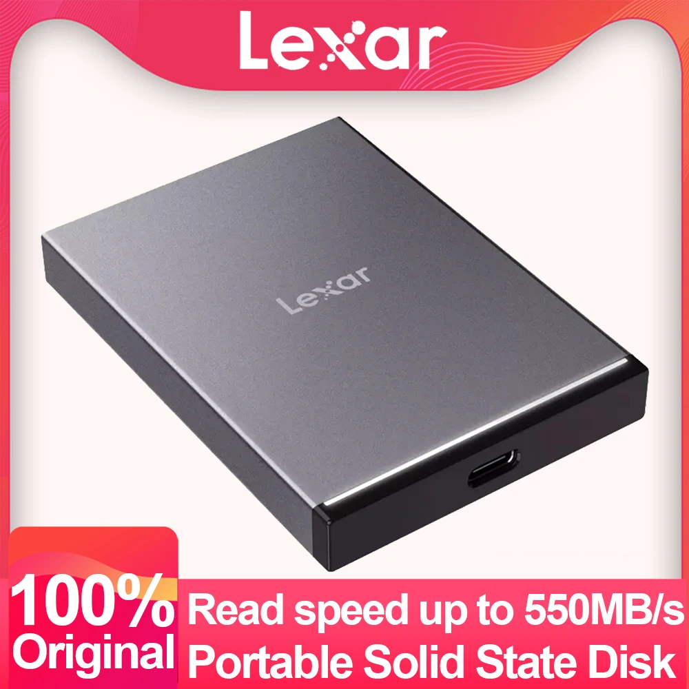 Lexar Mobile Solid State Drive SL210 500GB 1TB 2TB USB3.1 TYPE C ...
