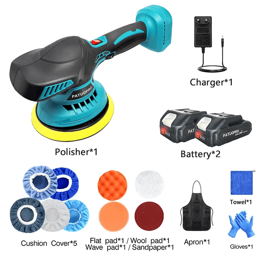 PATUOPRO-5000RPM-150MM-Cordless-Car-Polisher-6-Gears-Of-Speeds ...