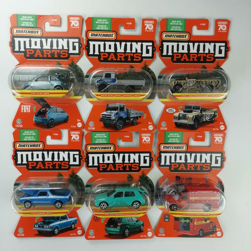 2023-MATCHBOX-Moving-Parts-1-64-divco-Ford-F-100-PORSCHE-911-Morris-M4 ...