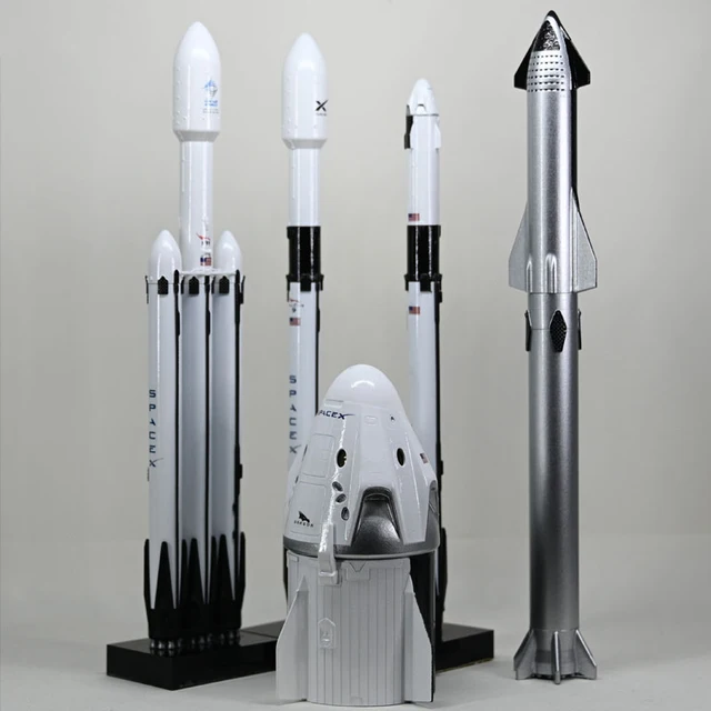 SpaceX Model Store Dragon Starship Falcon 9 Rocket Heavy Falcon Static ...