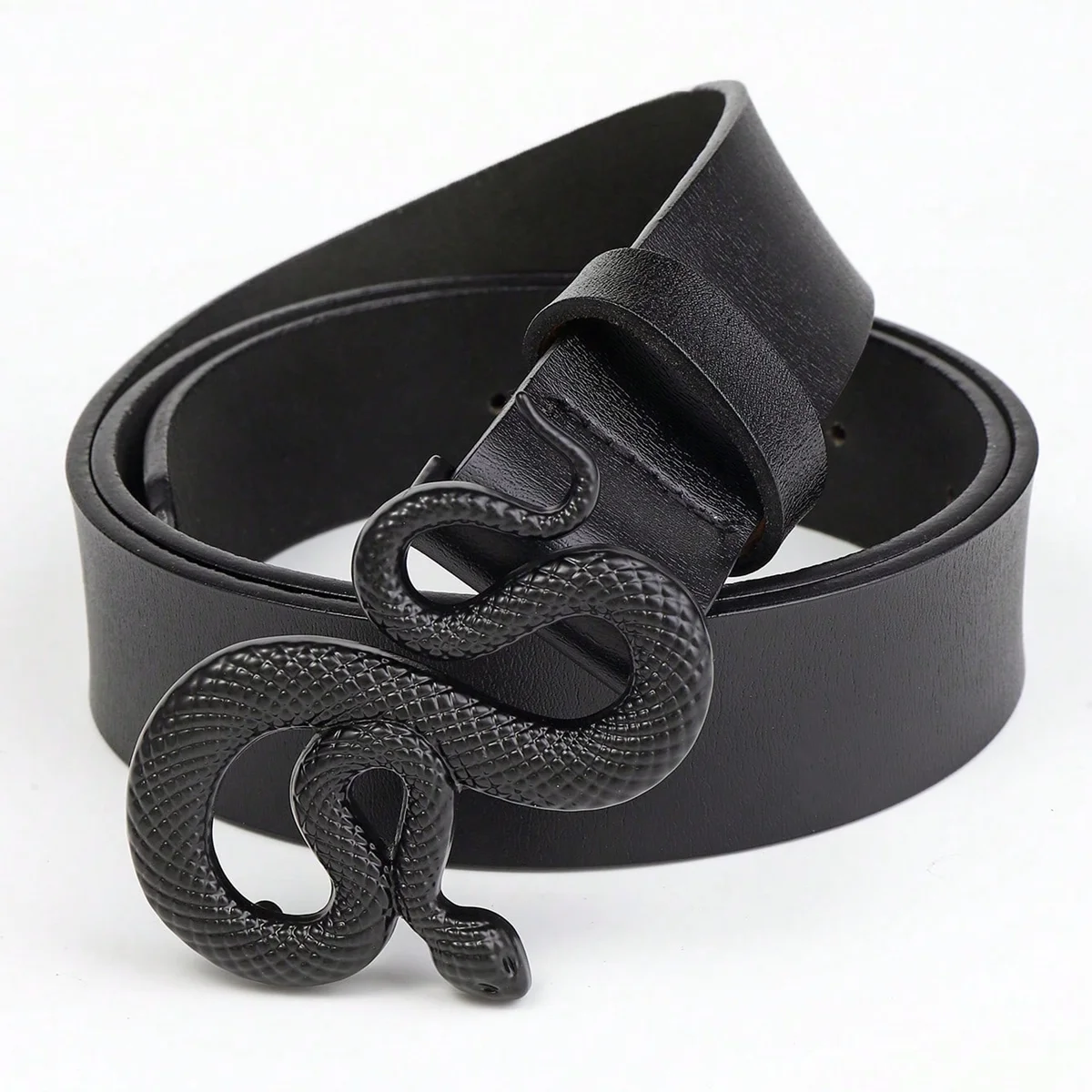 Hot-Sale-New-Fashion-Snake-Belt-Buckle-with-PU-Leather-Belt-for-Women ...