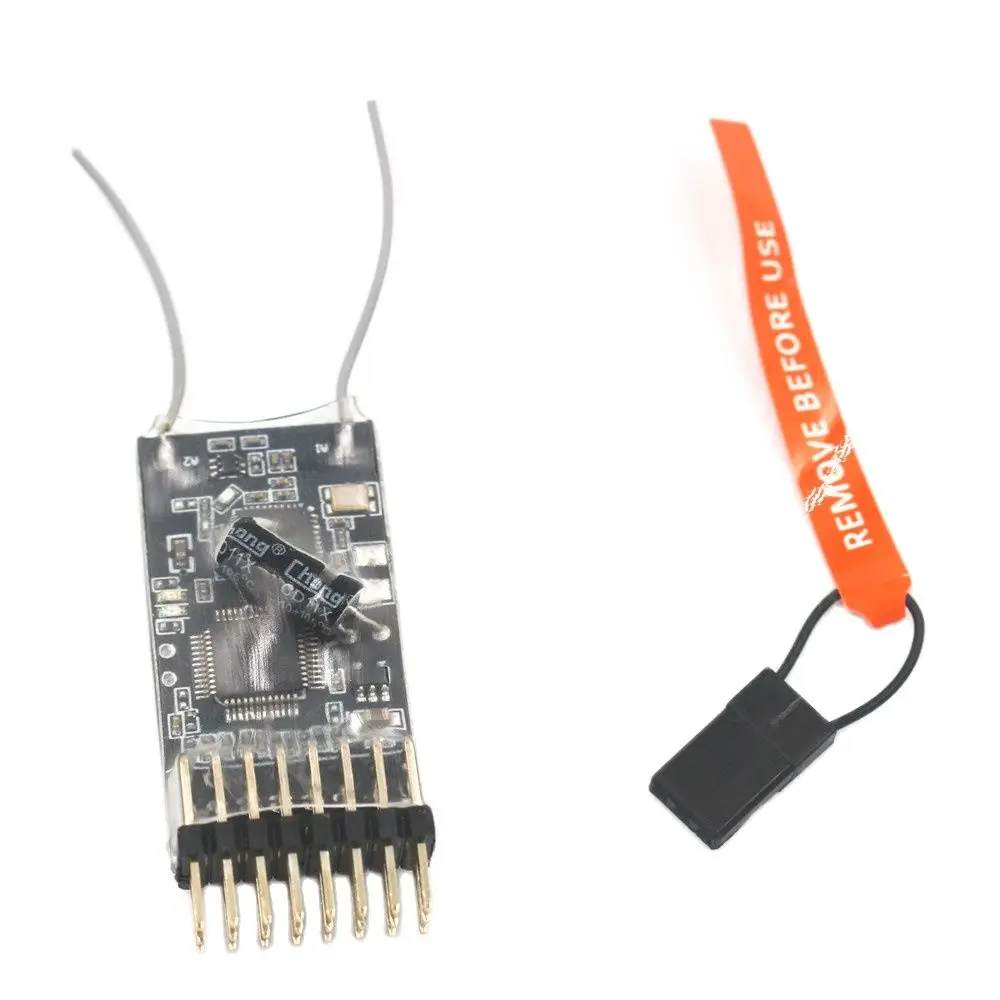 DSM2 DSMX Receiver RM601 2.4G 6CH for Receptor PPM Output Compatible ...