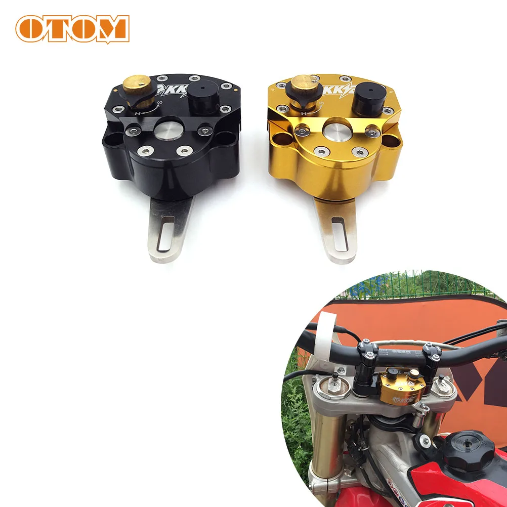 Otom Universal Motorcycle Steering Damper Stabilizer Reversed Safety ...