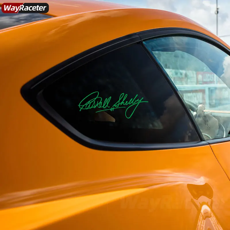Carroll Shelby Signature Decal