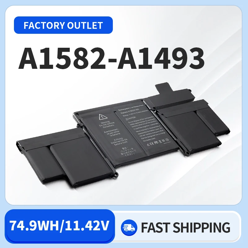 Somi-A1582-A1493-Laptop-Battery-For-Apple-MacBook-Pro-13-Retina-A1502 ...