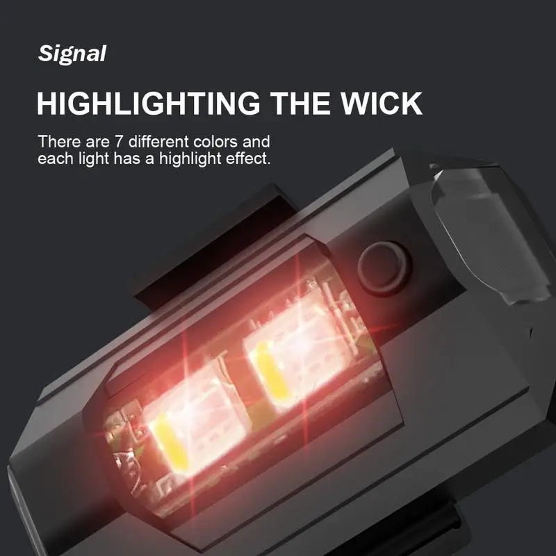 LED Anti Collision Lights (BUY 1 GT 1 FREE) | Bike Accessories World