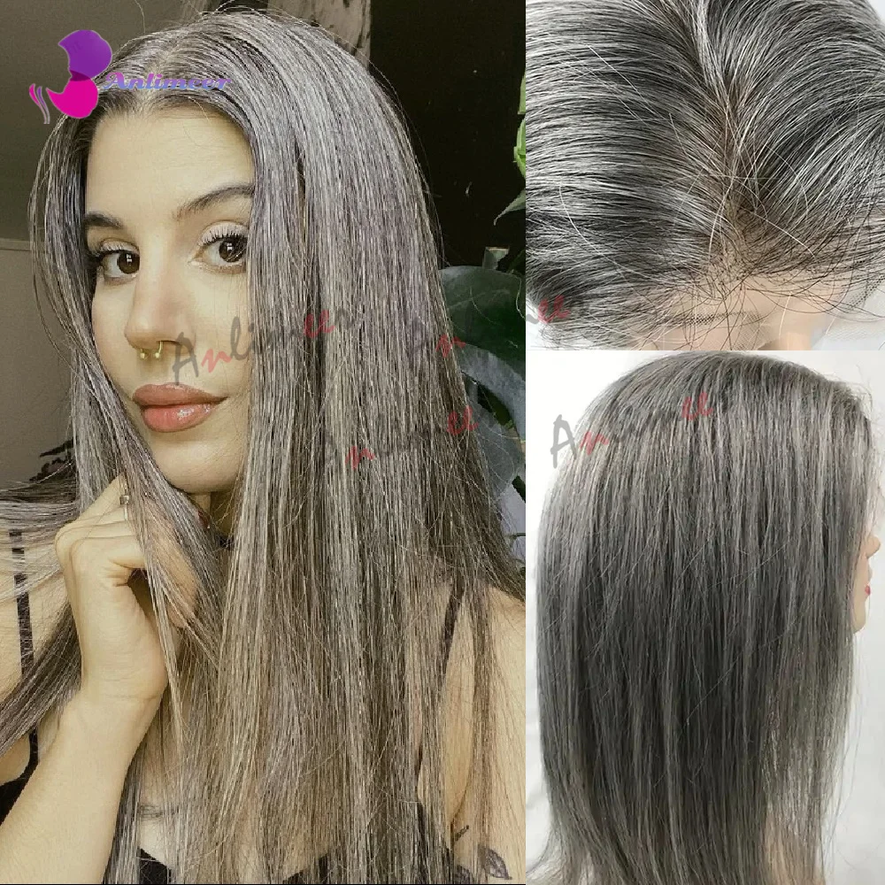 Black And Grey Hair Extensions