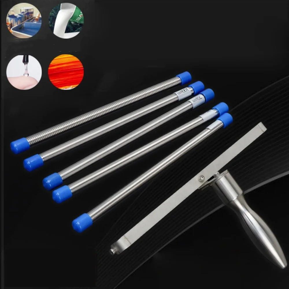 One-Set-Wire-Rod-Applicator-Ink-Scraper-Coating-Laboratory-Mixing ...