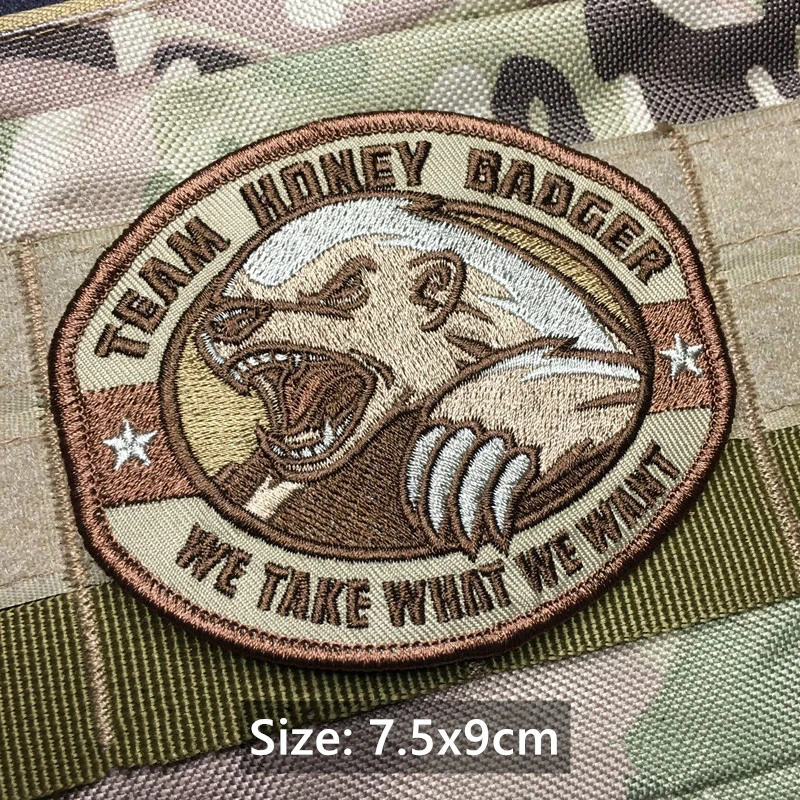 Girl Honey Badger Logo