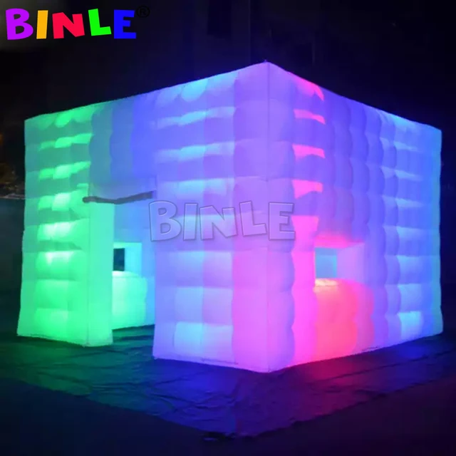 Customized Giant Outdoor Inflatable Tent With LED Inflatable Marquee ...