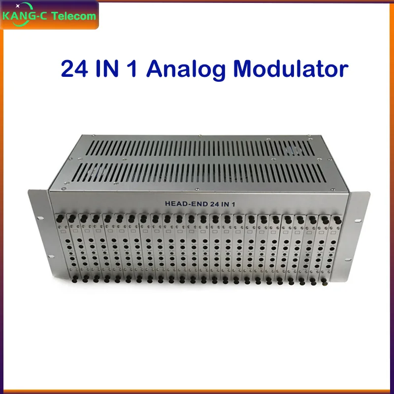 24 In 1 Analog Modulator Rf Out Fixed Channels Catv Modulator - Radio ...