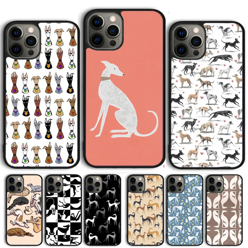 Galgo-Greyhound-Dog-Phone-Case-Cover-For-iPhone-15-11-13-14-Pro-Max-12 ...