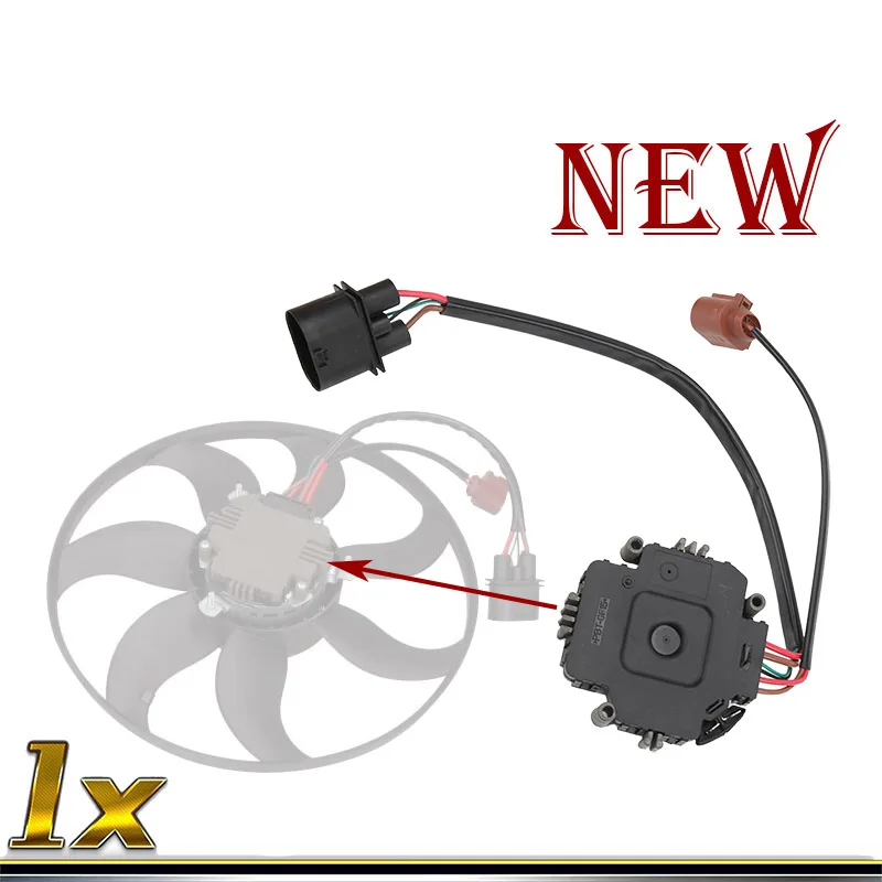 Radiator-Cooling-Fan-Control-Module-Unit-1K0959455N-3C0959455F ...