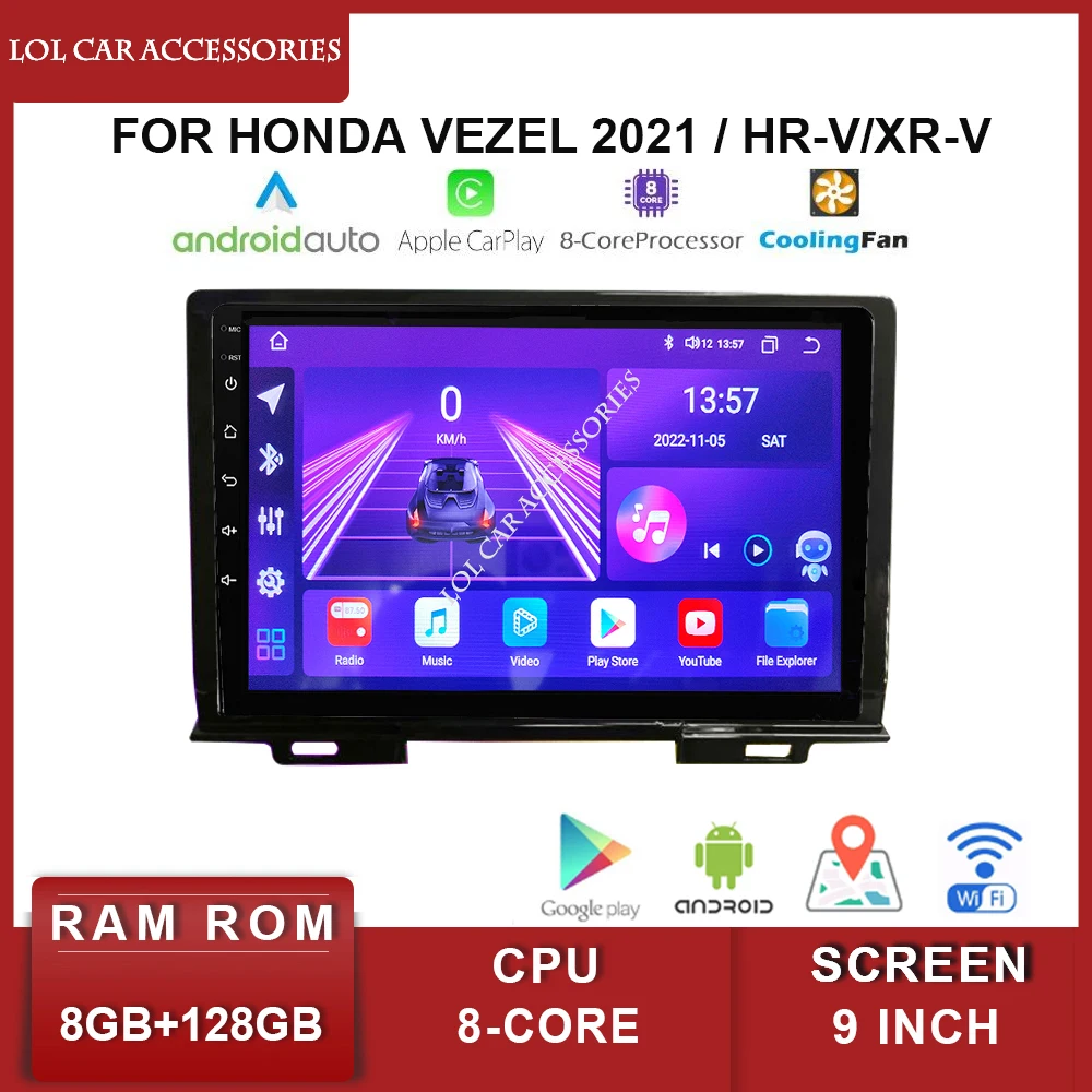 9-Inch-High-END-Car-Radio-Stereo-8-Core-Android-12-GPS-Head-Unit-For ...