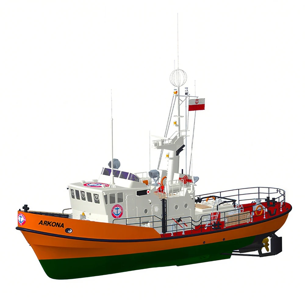 1/50 ARKONA Remote Control Rescue Ship KIT Edition Offshore Work Ship ...