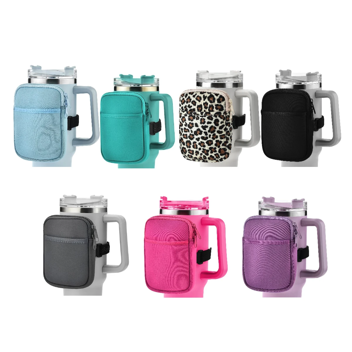 Water Bottle Pouch For Stanley Quencher Adventure 40oz tumbler pouch ...